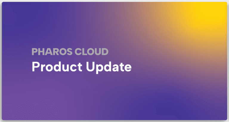 Pharos Cloud Platform Release Updates | Pharos